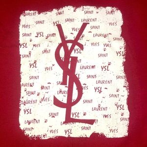 Yves Saint Laurent Tops | Ysl Black Tshirt | Poshmark